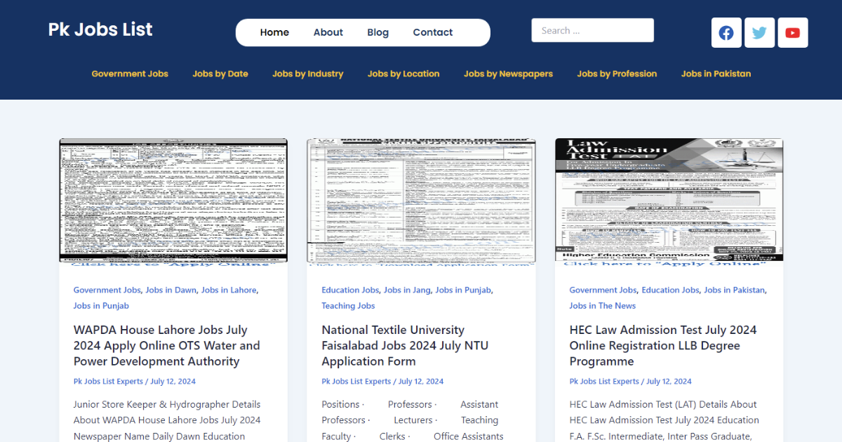 About - PK Jobs List